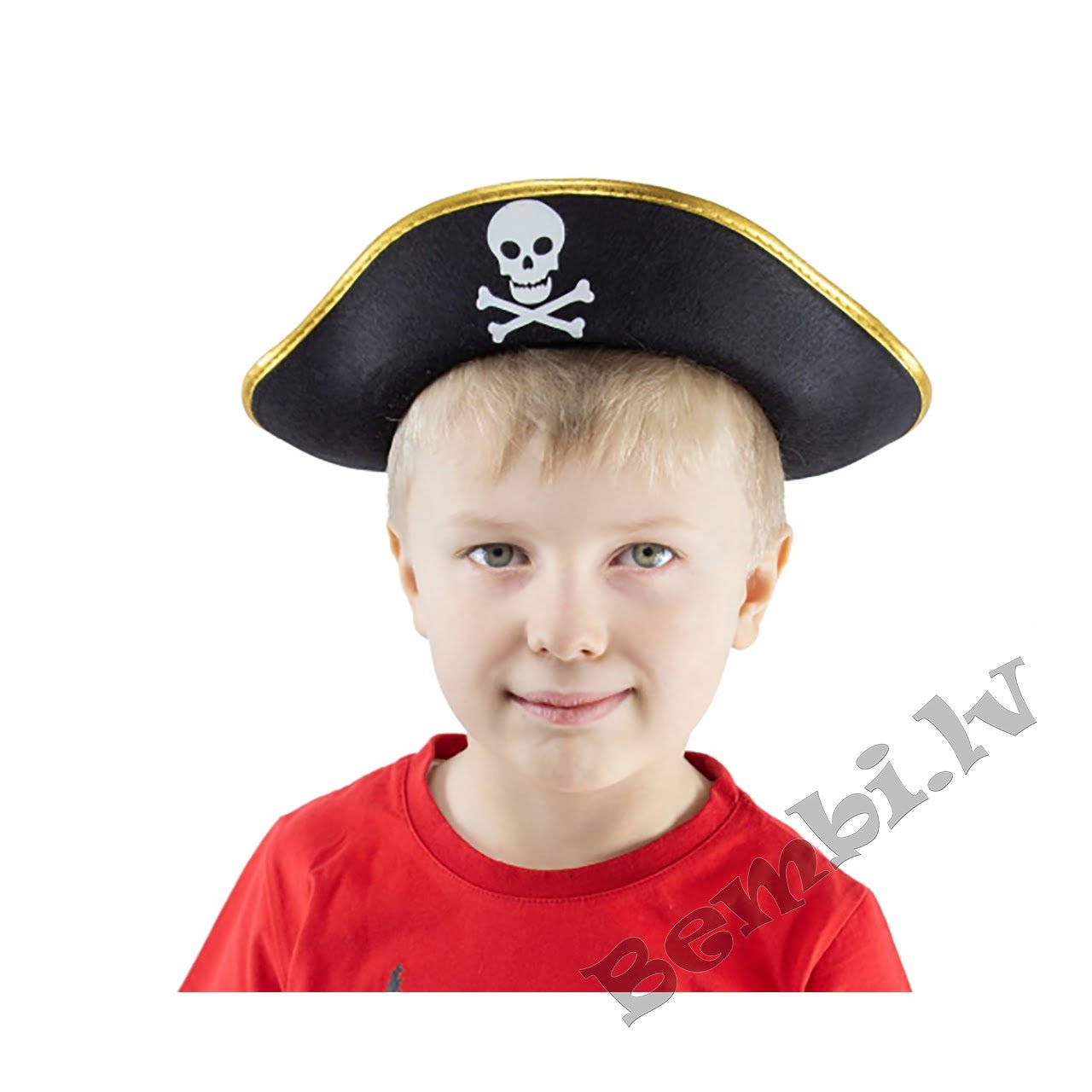 Pirātu cepure bērniem S izmērs – Bembi