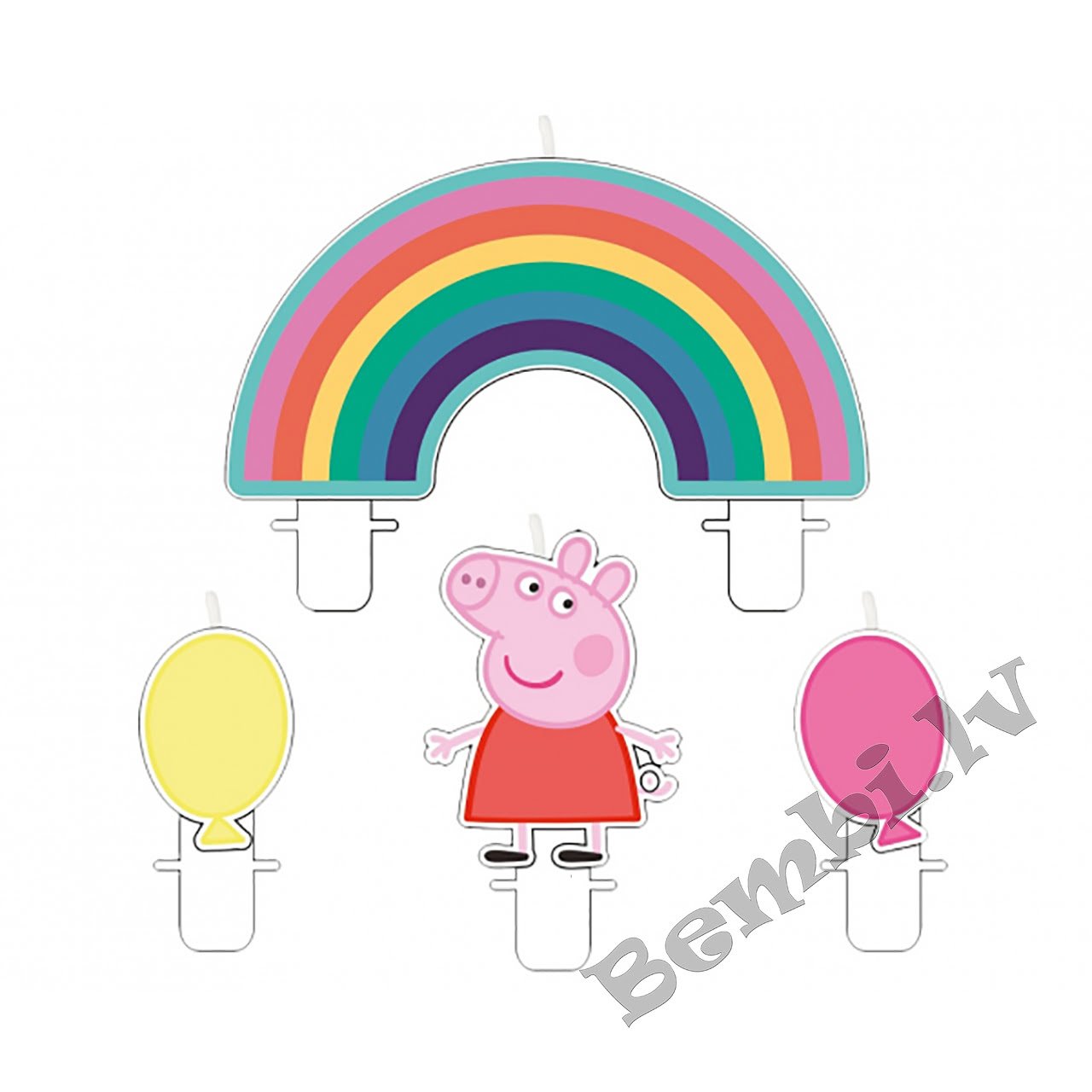 Peppa Pig tortes sveces – Bembi