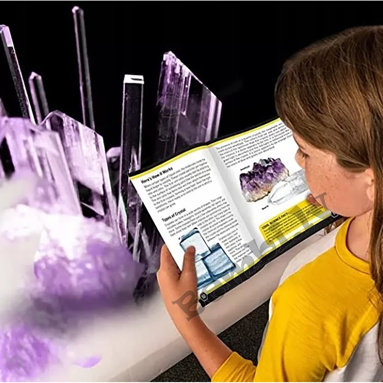 National geograpic purple Crystal lab kristāla audzēšanas komplekts – Bembi