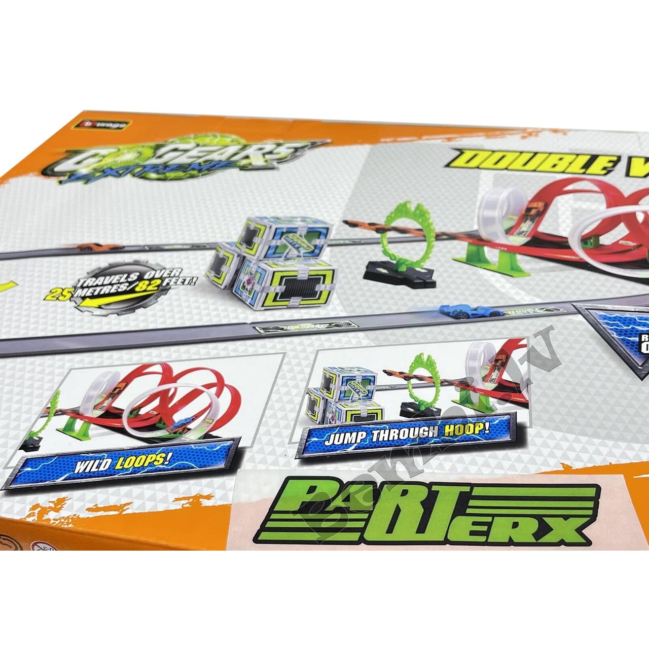 Burago Go Gears Extreme Double vortex loop auto trase – Bembi