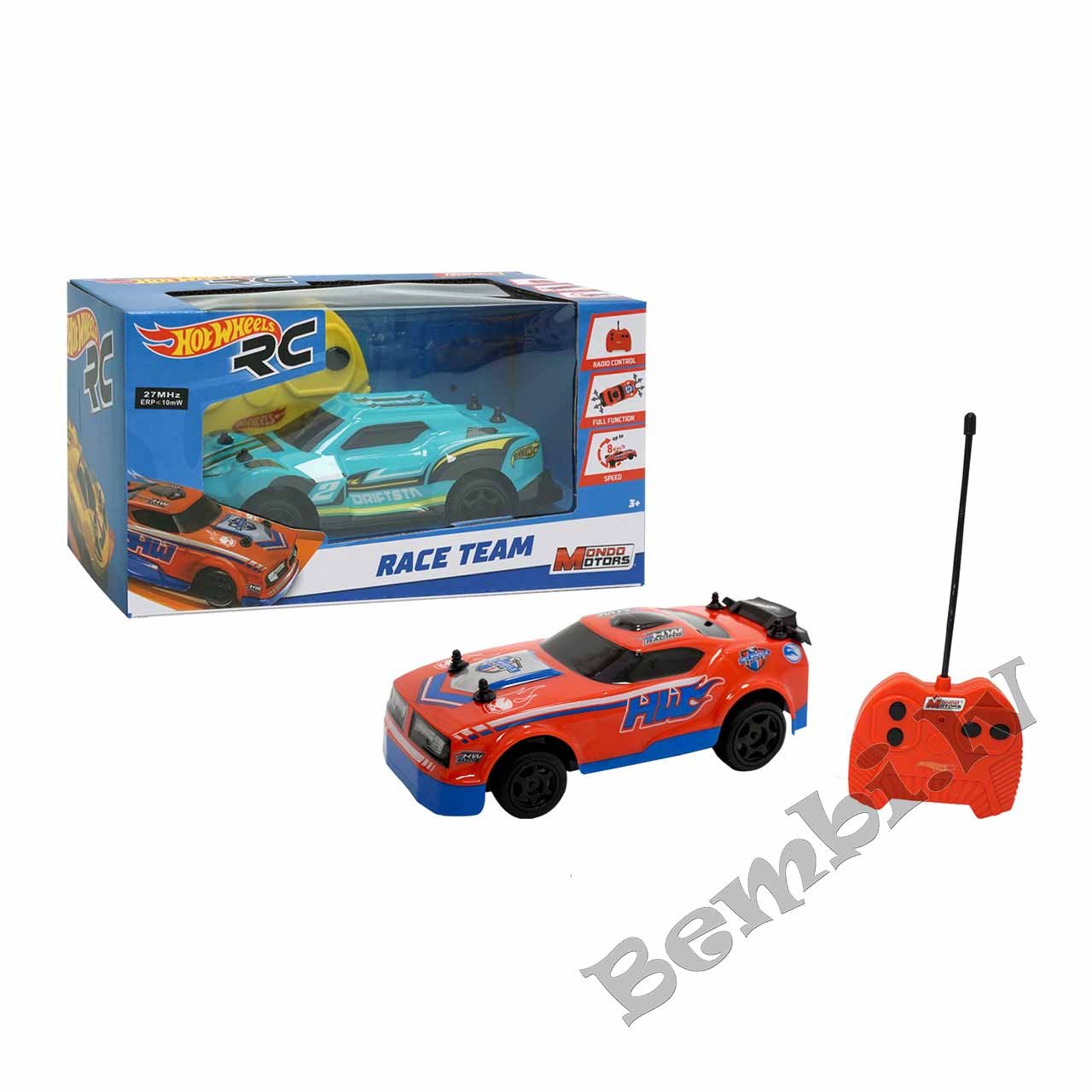 Hot Wheels RC auto ar pulti RACE TEAM – Bembi